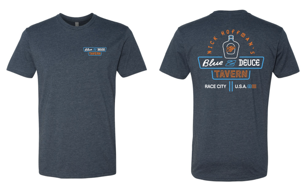 Neon Lights Blue Deuce Tavern Tee – Shop Nick Hoffman